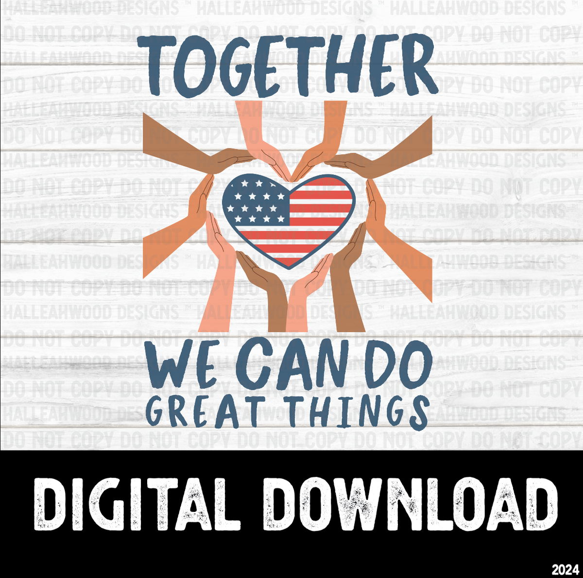 Together we can do great things – Halleahwood