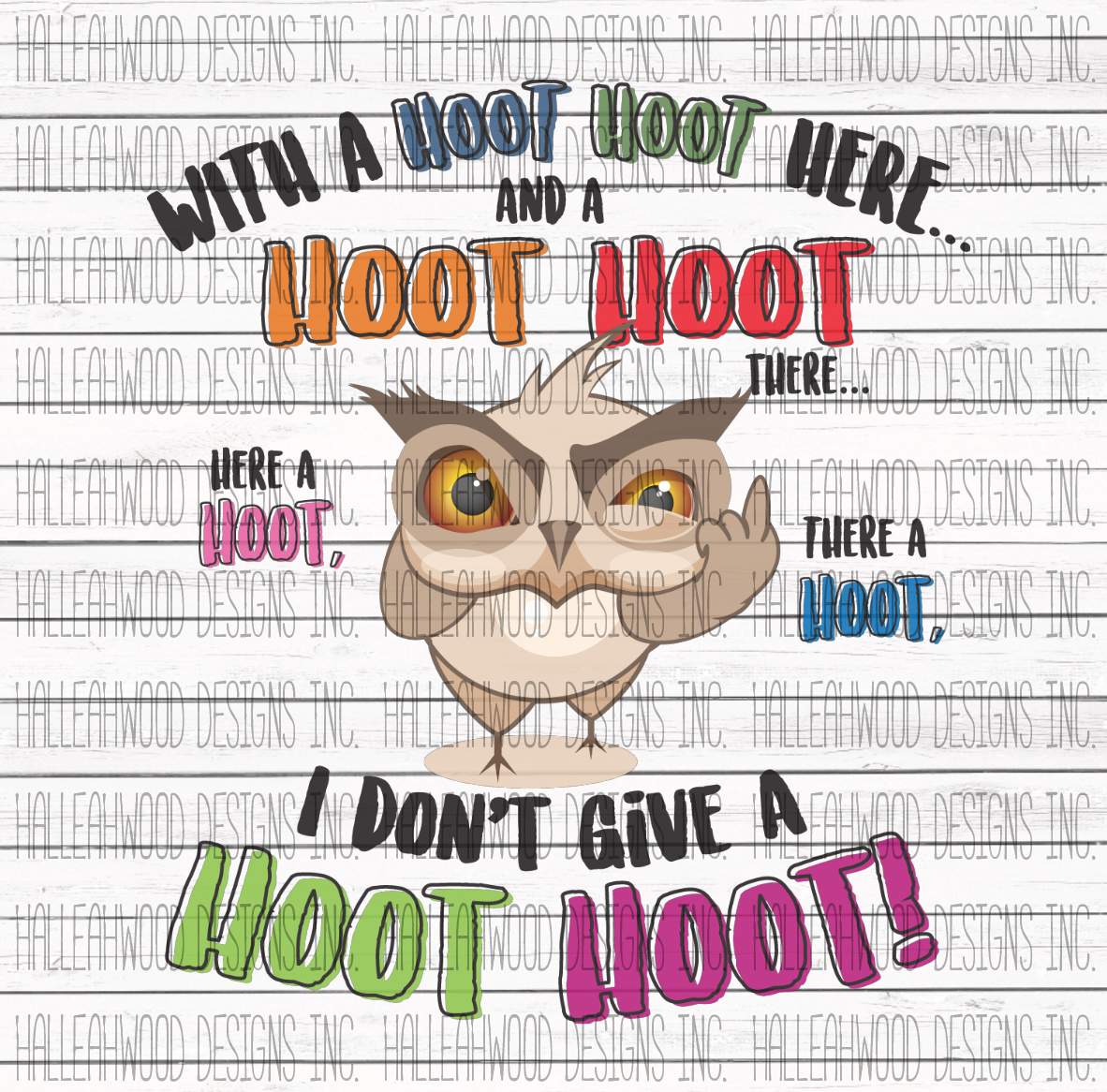 Hoot Hoot here- Owl – Halleahwood