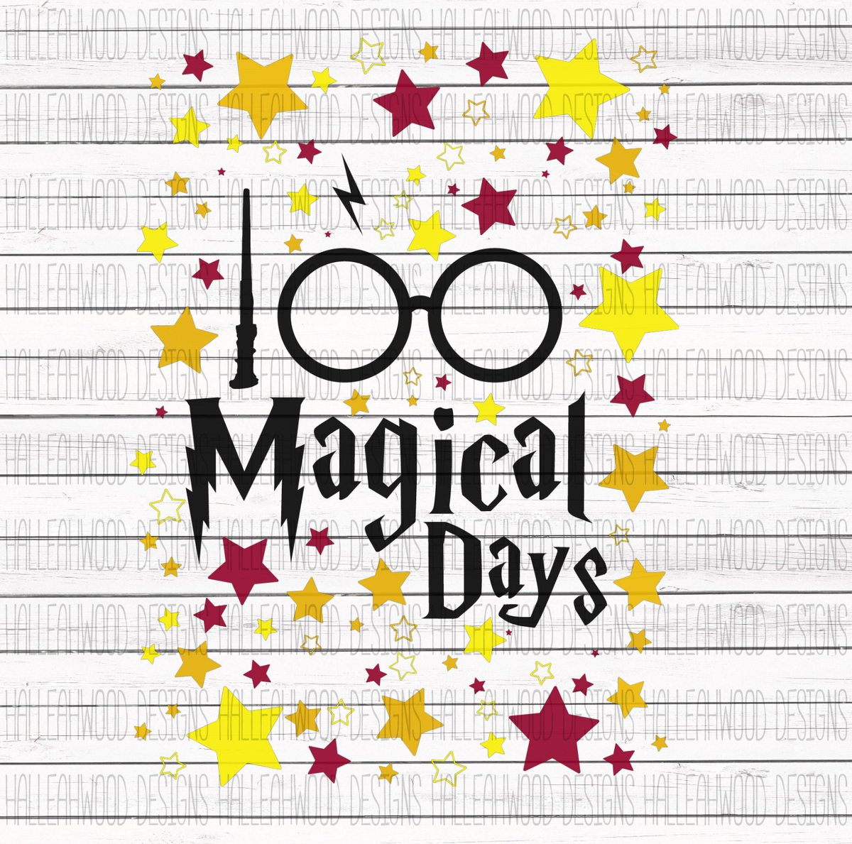 100 days of school- Magical Days – Halleahwood