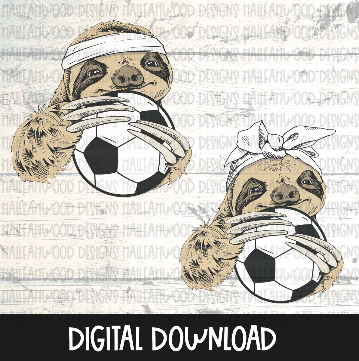 Soccer Sloth – Halleahwood