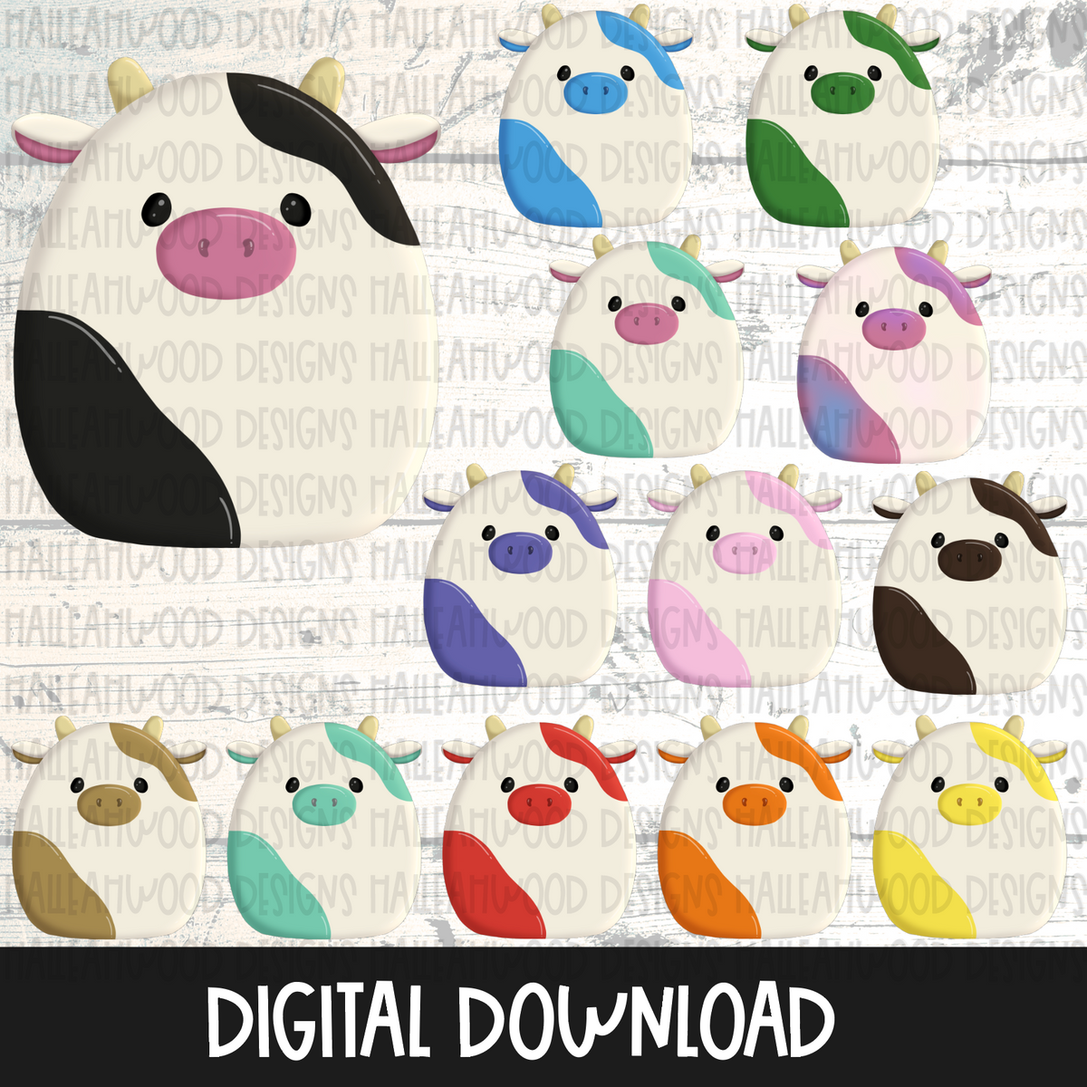 Squishy Cows – Halleahwood