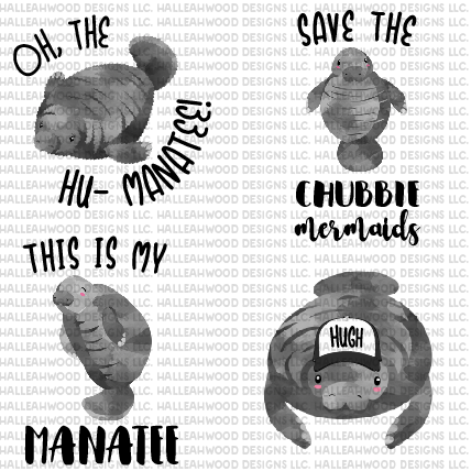 Manatee Puns – Halleahwood