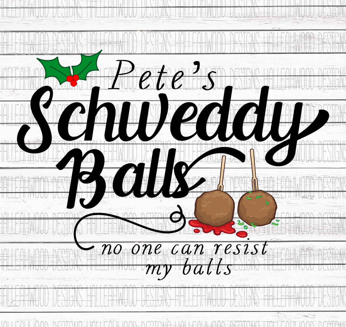 NSFW- Schweddy Balls – Halleahwood