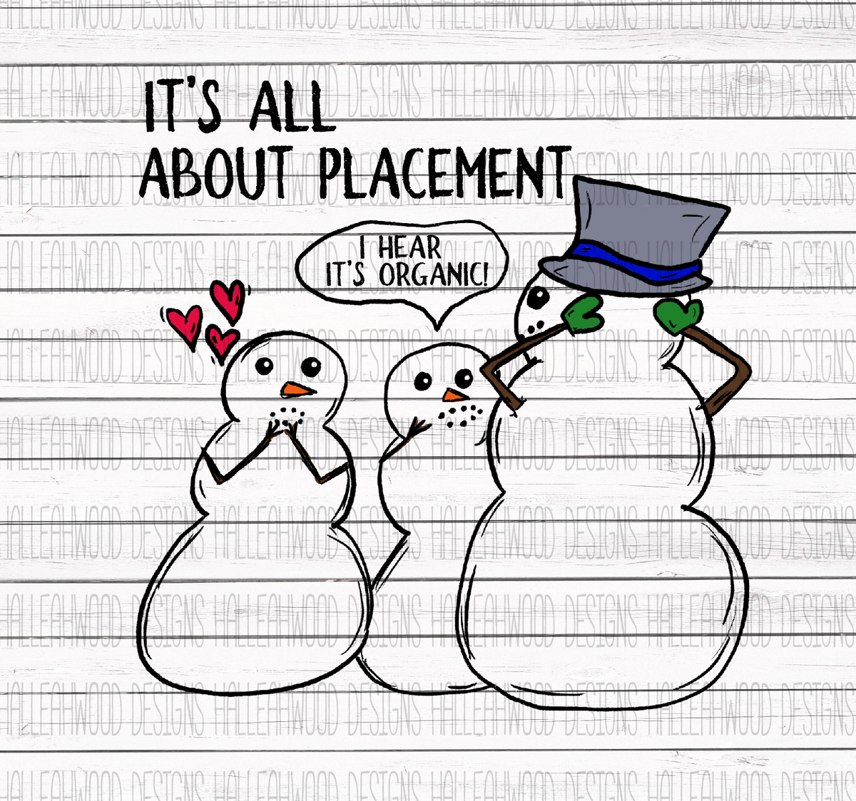 NSFW- Snowman Placement – Halleahwood