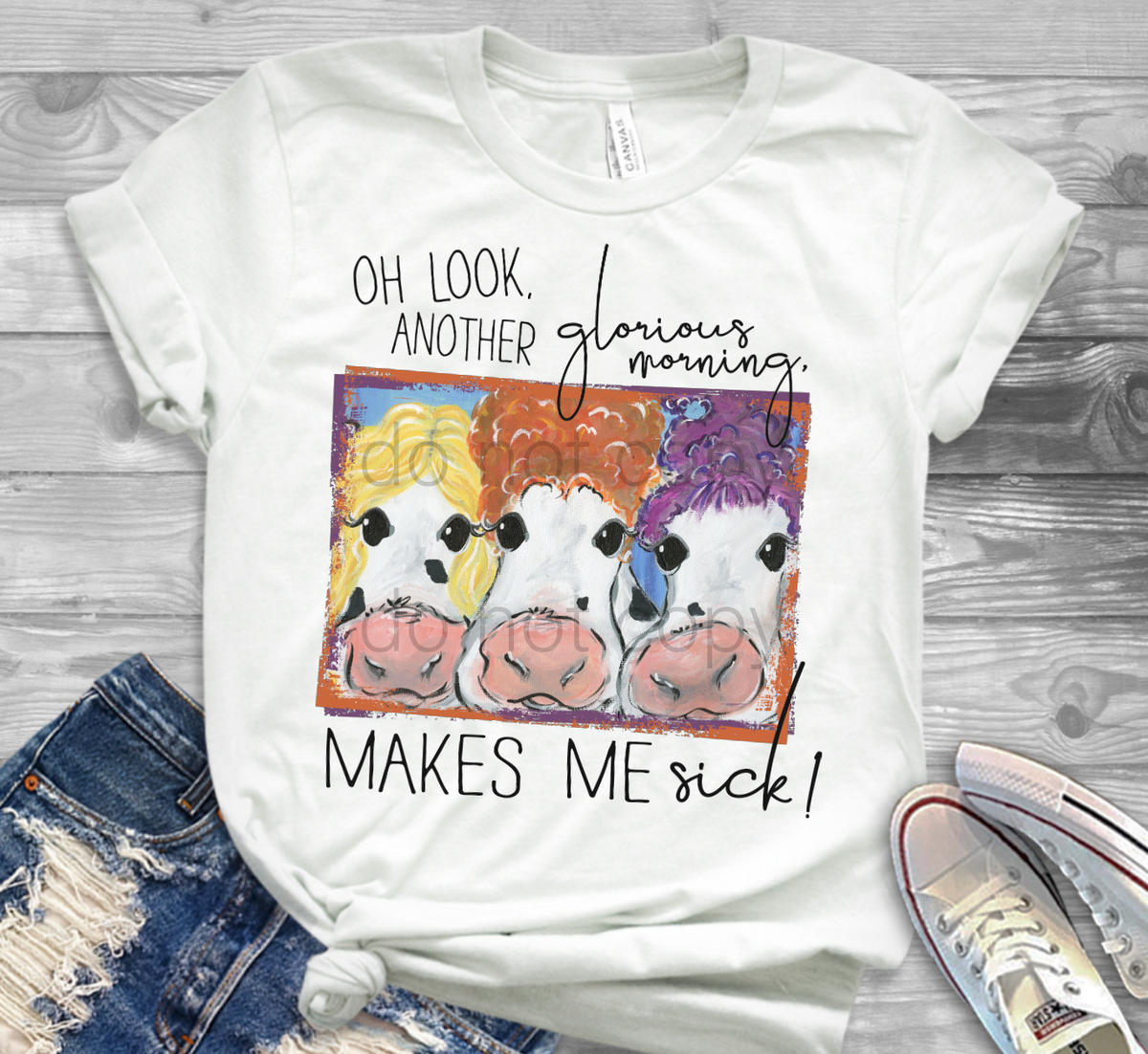 Hocus Pocus Inspired- Glorious Morning- Cows – Halleahwood